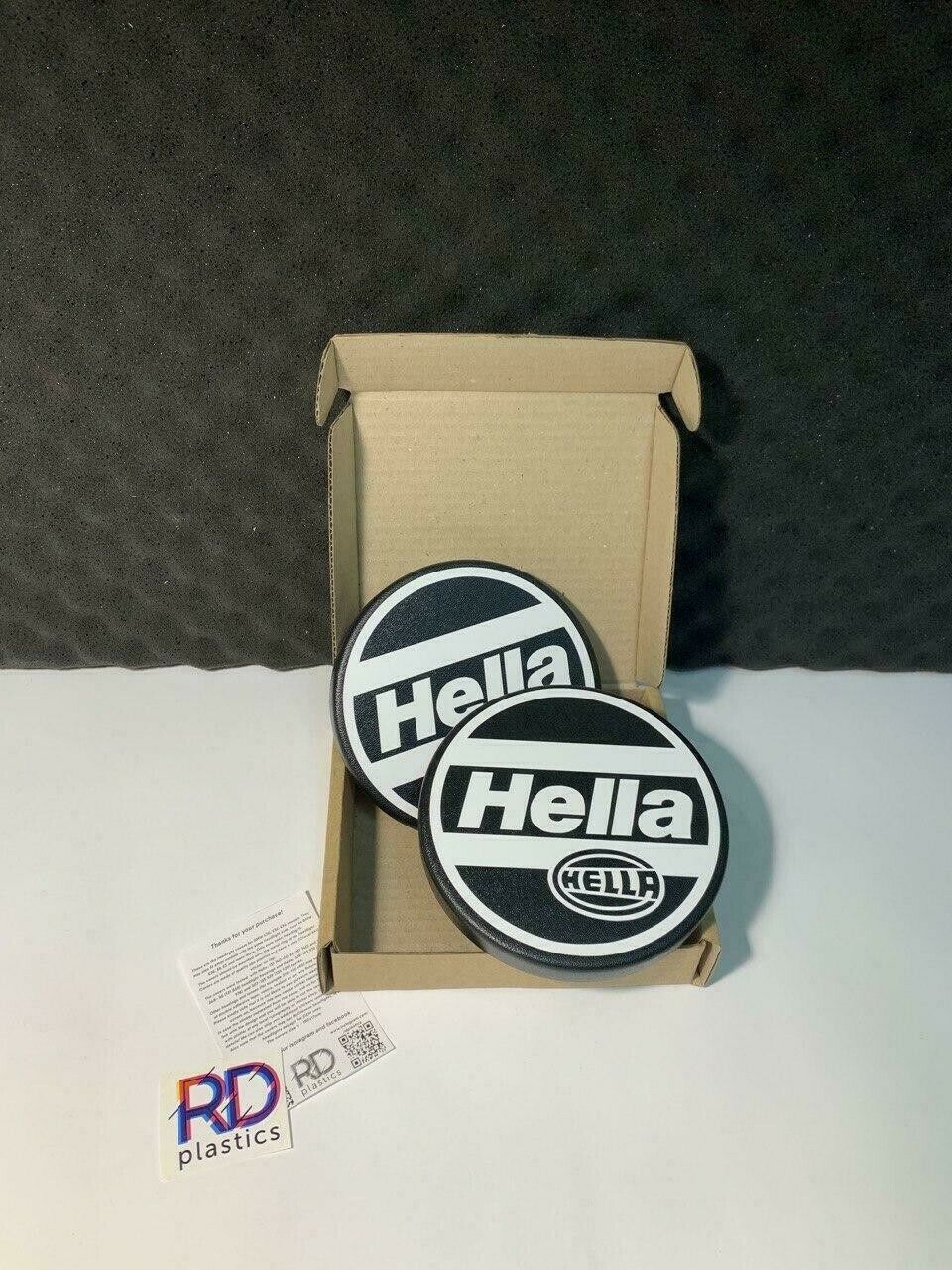 RARE Hella Style High Beam Euro Headlight Covers Caps BMW E30 E32 E34 ...