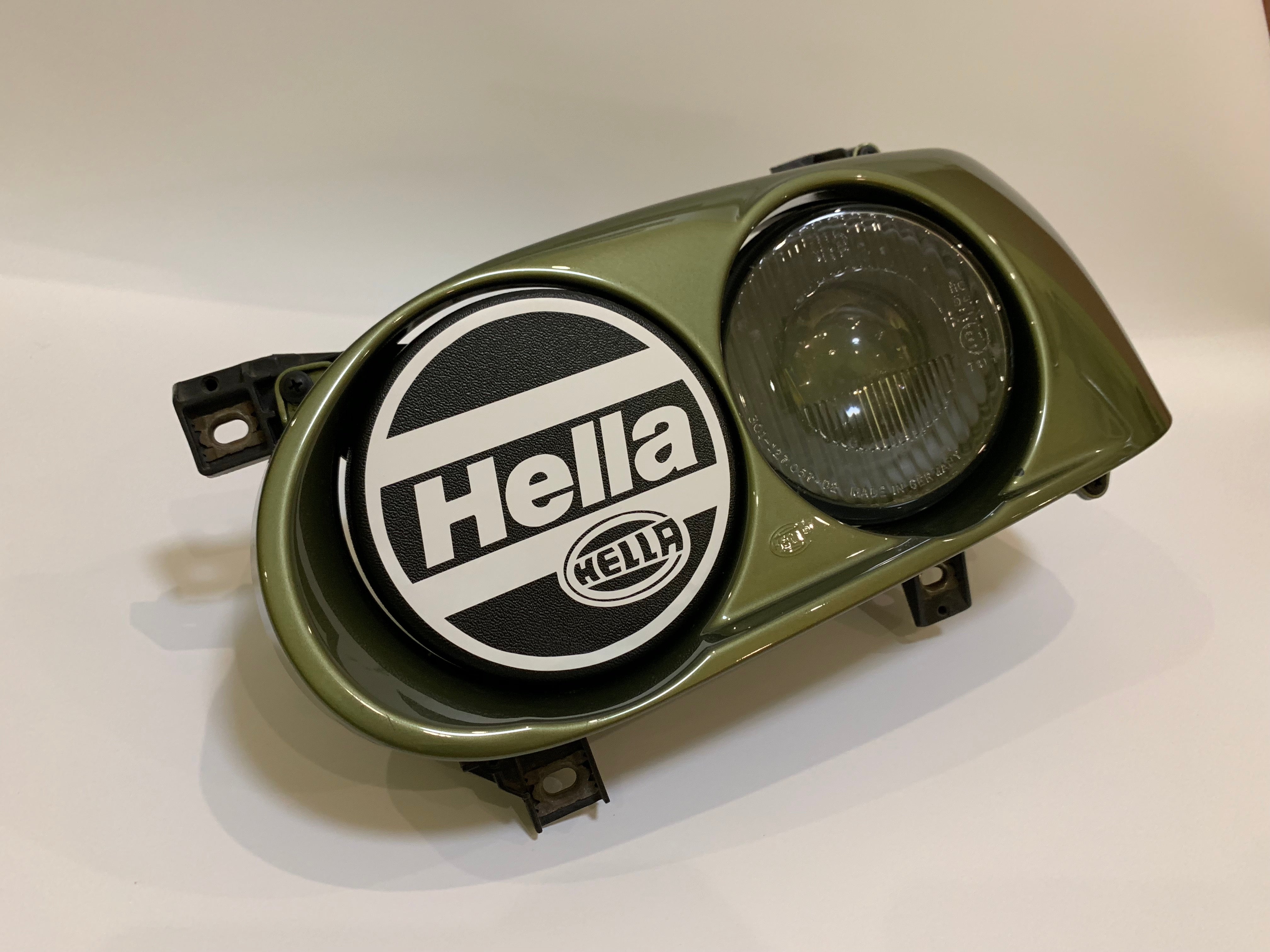 RARE Hella Dual Round Headlight Covers Caps VW GOLF MK3 GTI 16V VR6 ...