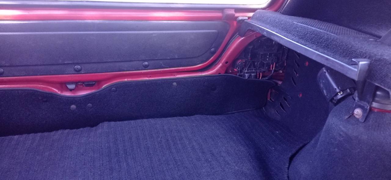Golf SYNCRO mk2 trunk mat / carpeted boot trim (VW GTI G60 RARE Rallye ...